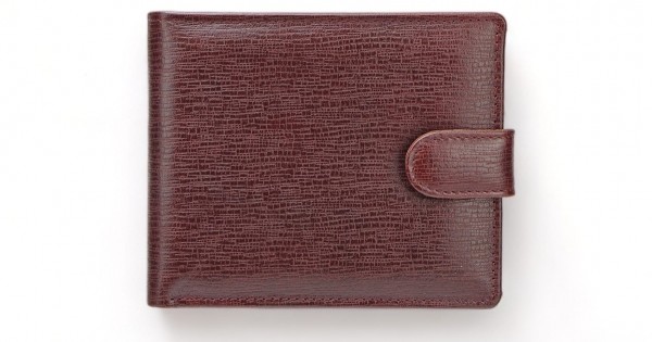 Elegant Leather Wallet Model 5R EL-3-2 in Brown | Eric Lasko